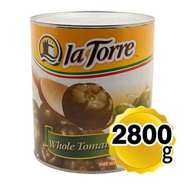 【商品詳細】●トマティージョ（tomatillo）のホール缶です。トマティーヨとも呼ばれます。●トマトとありますが、ナス科（ホオズキの仲間）です。●メキシコ料理には、欠かせない食材です。サルサ・ベルデには欠かせません。【内容量】2800g【...