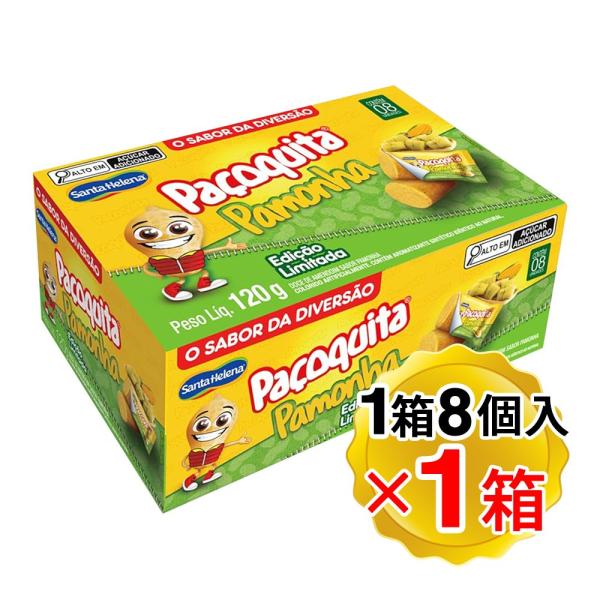 【商品説明】●ピーナッツの粉を固めて作ったブラジルのお菓子「パソキッタ」の「とうもろこし風味」です。●ブラジルで人気のある伝統的なトウモロコシ料理「パモーニャ」をイメージしています。●ホロッと口の中で崩れるたびに、ピーナッツとトウモロコシの...