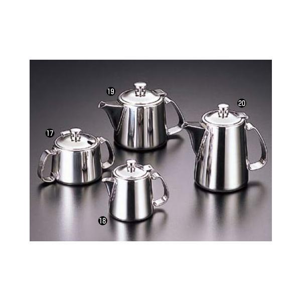 UK18-8 T型ミルクポット 3人用喫茶用品 珈琲 ステンレス 店舗用識別コード：11-0363-1901