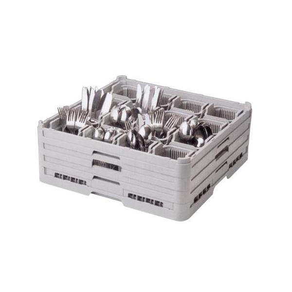 洗浄ラック 弁慶シルバーラック用 フルサイズ FB-16-155業務用洗浄機専用ラック 食器洗浄機用 洗浄用ラック 洗浄カゴ スプーン フォーク 箸 店舗用識別コード：11-0414-0501