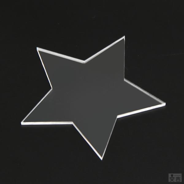 ※当配送方法は同梱、代引き、時間指定不可（ポスト投函）となります。※他の商品と同時にご注文頂いた場合には送料が発生致します。【サイズ】60mm×厚み2.5mm【材質】アクリル樹脂レーザーカットで加工した透明度が高いアクリル板をDIYや手芸な...