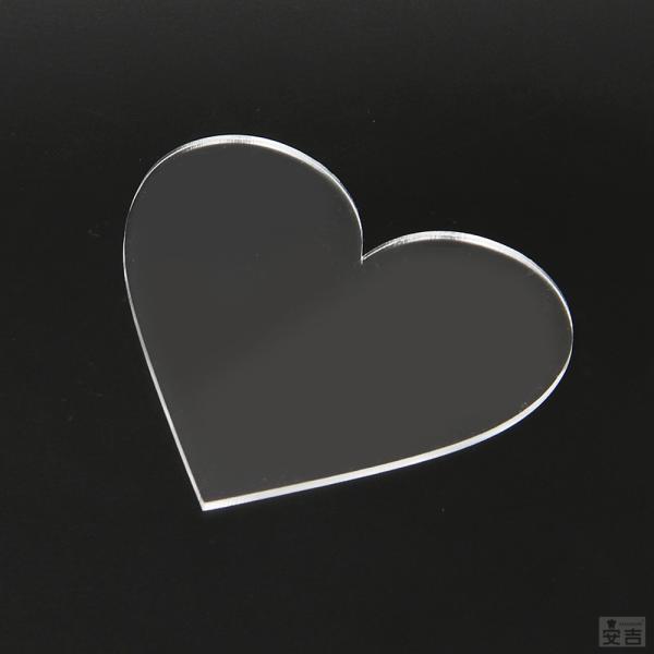 ※当配送方法は同梱、代引き、時間指定不可（ポスト投函）となります。※他の商品と同時にご注文頂いた場合には送料が発生致します。【サイズ】40mm×厚み2.5mm【材質】アクリル樹脂レーザーカットで加工した透明度が高いアクリル板をDIYや手芸な...