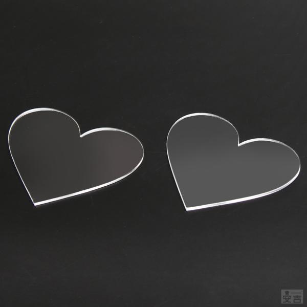 ※当配送方法は同梱、代引き、時間指定不可（ポスト投函）となります。※他の商品と同時にご注文頂いた場合には送料が発生致します。【サイズ】40mm×厚み2.5mm【材質】アクリル樹脂【入数】2枚レーザーカットで加工した透明度が高いアクリル板をD...