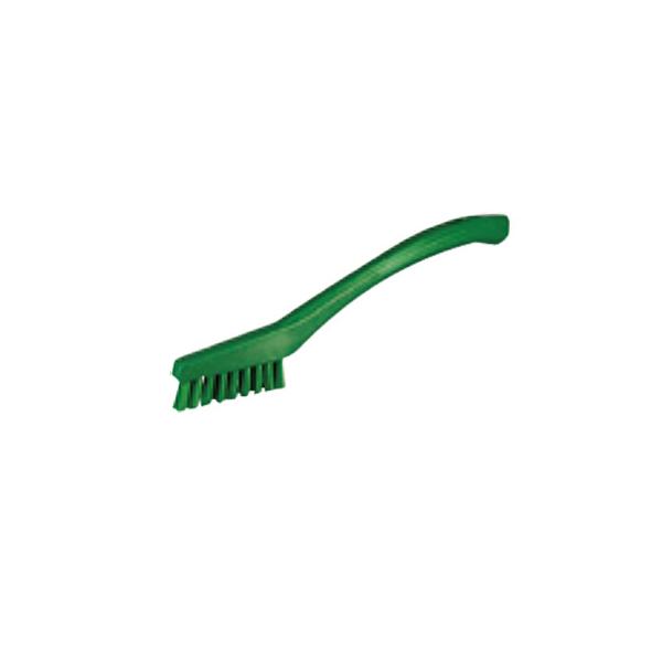 【サイズ】200mm×22mm×35mm【耐熱温度】121℃【材質】ボディー部/ポリプロピレン・フィラメント/ポリエステル●ヴァイカンブラシ最小最薄のデザインで、機械の狭い隙間や溝、手の届きにくい箇所にお使い頂けます。店舗用識別コード：11...