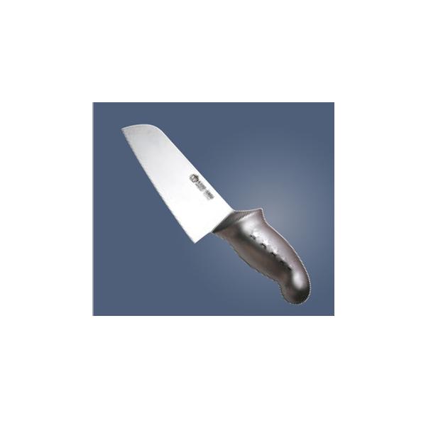 包丁 キッチンナイフ かぼちゃ カボチャ 南瓜 とうもろこし【刃渡】14cm【全長】255mm【g】175g【背厚】2.0mm材質：モリブデンバナジウム＋軟質ステンレス●力が入りやすいエッグシェルグリップ。●前すべり防止のつば付き。店舗用識...