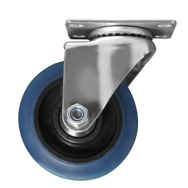 ●注意事項※取り付け用のビス類は付属しません。  ●商品説明ステンレス台車(PRO-PC900S)専用、自在キャスターです。【型式】PRO-SC-CS1【材質】キャスター：車輪TPR　軸受スチール亜鉛メッキ【対応商品】・PRO-PC900S