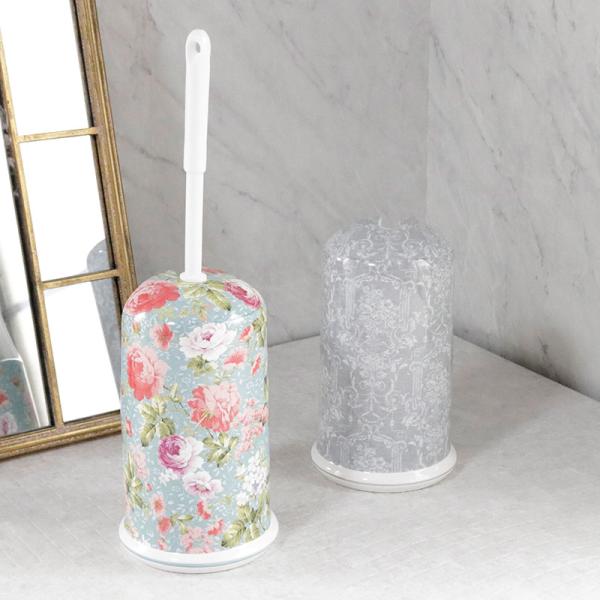 ブランド：ロイヤルアーデン商品名トイレブラシ立て(ブラシ付き)12種類からお選びください。サイズ(約)：直径12.5×ブラシ立て高さ21.5×ブラシ含む高さ40cm材質ブラシ立て：陶磁器ブラシ：ポリプロピレン原産国：中国お届け方法：宅配便注...