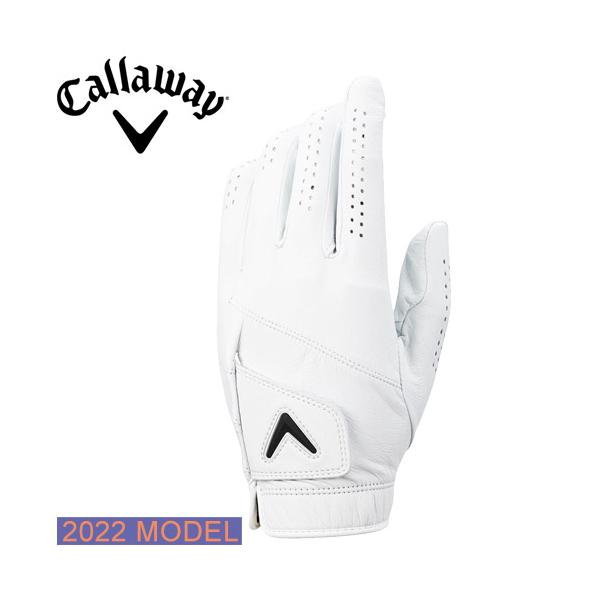 キャロウェイ ツアー オーセンティック グローブ 22 JV 左手用 ホワイト 22cm Callaway TOUR AUTHENTIC CW ...