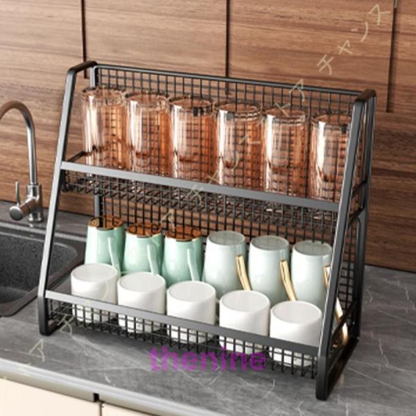 商品の説明広いスペース、実際の生活と相まって、貯水、軽量、お手入れが簡単な特徴があります。急速な排水、すべてのカップを片付ける、乾いた、細菌の成長の予防、そして簡単に清潔に保ちます ホームキッチンやオフィスカップの開催に最適です金属鉄製、ス...