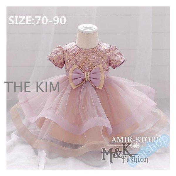 セレモニードレス ベビー服 赤ちゃん 新生児 出産祝い お宮参り 七五三 結婚式 ピアノ発表会 ベビードレス 70 80 90    新品 2019 ベビードレス 女の子 結婚式 子供服 七五三 赤ちゃん ワンピース フォーマル 子ども ド...