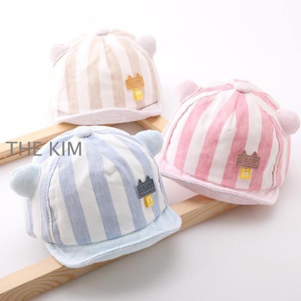 ■ 品名：ベビー用帽子■ 素材：綿混紡■ カラー：全3色■ サイズ：F