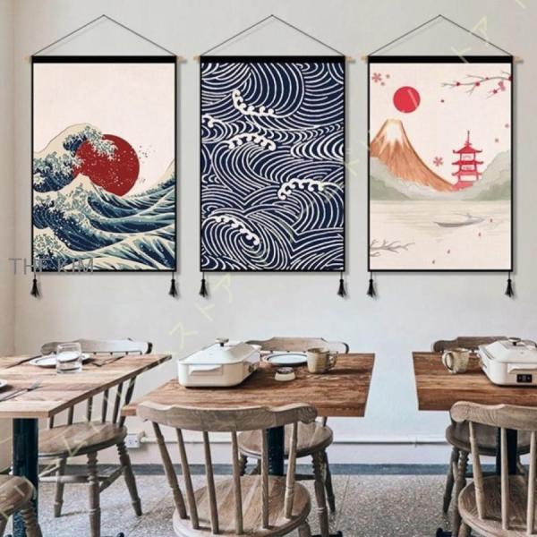 【商品仕様】材質：ポリエステルサイズ/cm：45*65cm、65*45cm、45*120cm【説明】●自然なカラーがインテリアのおしゃれなアクセントに。シンプルデザインの線画ファブリックポスター。●デザインを変えるだけで雰囲気の違うお部屋に...