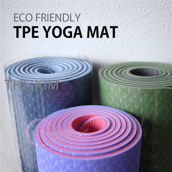 サイズ：183*61cm厚み：6mm本体重量：760g・持ち運び用ストラップが付属しているので、どこにでも簡単に持ち運べます ・肌に優しいTPEとTC（Polyester+Cotton）素材・グリップ力にも優れ、滑りにくくクッション性が高い...