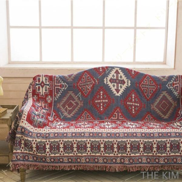 北欧風ソファーカバー/マルチカバーが登場！シンプル、ポップ、モダン、北欧、どんなタイプのお部屋にも似合うマルチカバーです.【収納便利】軽量で持ち運びが楽々.薄手で小さく折りたたむことができるので、収納しやすい.【お手入れ楽々！】手洗いも洗濯...