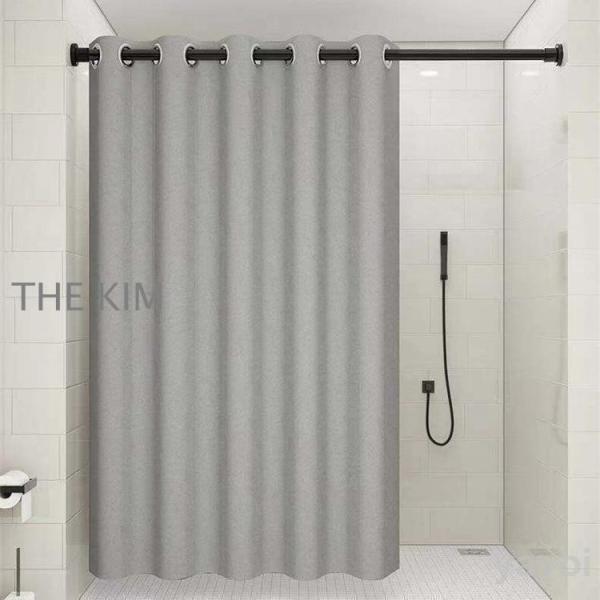 ■ 品名：シャワーカーテン■ 素材：綿麻  ■ カラー：全4色■ サイズ：SIZE1-SIZE13検索ワード：シャワーカーテン 防水 防カビ加工 おしゃれ 風呂 カーテンリング付属  シャワールーム 洗面所 浴室 ユニットバス　脱衣所 バス...