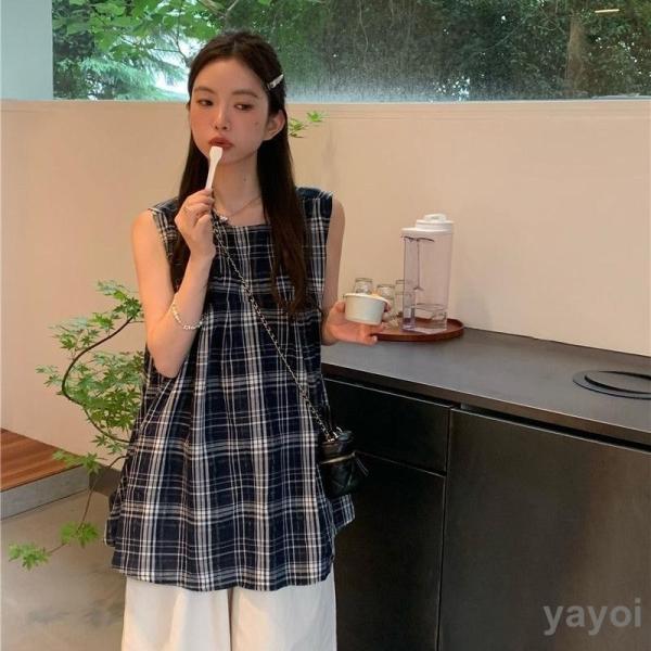 ◆販売内容：シャツ◆素材：ポリエステル◆色：チェック柄◆伸縮性：なし 透明度：なし◆サイズ詳細情報：約S:着丈70cm バスト100cm 肩幅38cmM:着丈71cm バスト102cm 肩幅39cmL:着丈72cm バスト104cm 肩幅4...