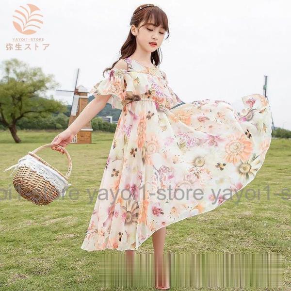 商品の説明子供服 ワンピース 韓国子供服 キッズ 女の子 半袖ワンピース 花柄 フリル 春夏 子供ドレス 子ども服 お姫様 おしゃれ 可愛い カジュアル素材：ポリエステル色：パープル レッド イエロー注意： 入荷時期により生地の色味、光沢感...