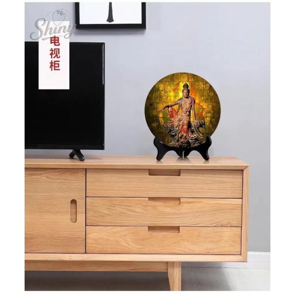 種類: Diameter 14cmフレーム材質: 木 / 設置方法: 立て掛け / スタイル: 宗教的 / 原産地: 中国本土 / 直径: 29cm / 直径: 19cm / 直径: 14cm / ※お届けは1種類のみです