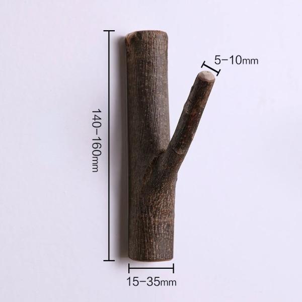 種類: E素材: 天然木（無垢材） / 形状: 枝型 / 用途: 壁面収納・装飾 / 設置場所: 玄関・廊下・リビングなど / ※寸法・耐荷重は商品ページまたは購入前にご確認ください