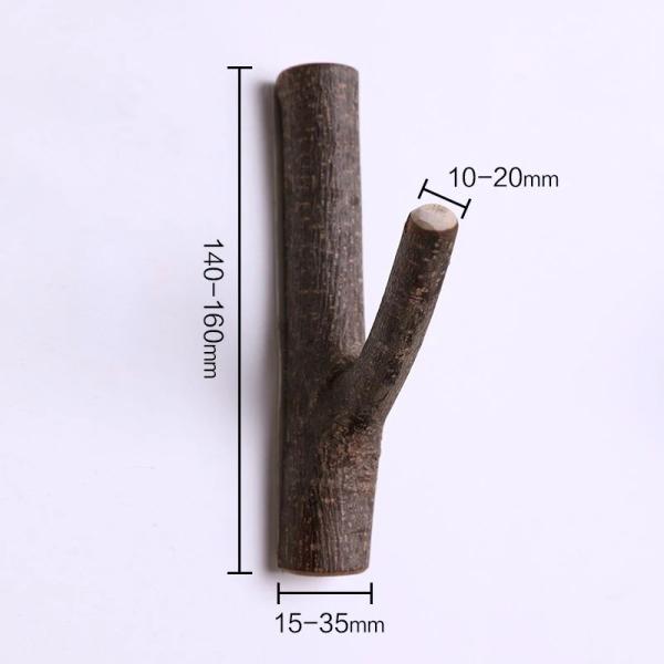 種類: F素材: 天然木（無垢材） / 形状: 枝型 / 用途: 壁面収納・装飾 / 設置場所: 玄関・廊下・リビングなど / ※寸法・耐荷重は商品ページまたは購入前にご確認ください