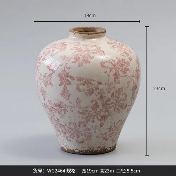 種類: A素材: 陶器 / スタイル: モダン / 機能: 卓上花瓶 / サイズ: M / 関連語: セラミック オブジェ 飾り物