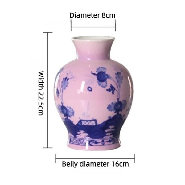 種類: タイプ B素材: 磁器 / スタイル: 中華風高級 / 機能: テーブルトップ花瓶 / サイズ: M / 原産国: 中国 / 関連語: セラミック オブジェ 飾り物