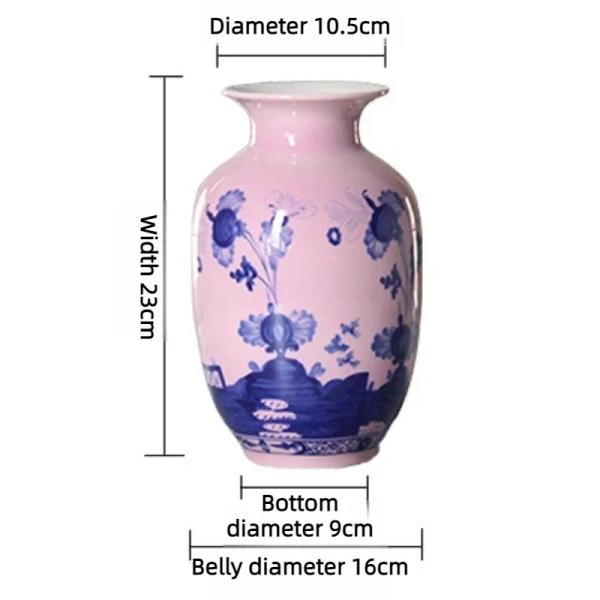 種類: タイプ E素材: 磁器 / スタイル: 中華風高級 / 機能: テーブルトップ花瓶 / サイズ: M / 原産国: 中国 / 関連語: セラミック オブジェ 飾り物