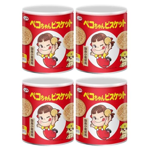【不二家ペコちゃんどこでもビスケット】国産小麦を100%使用した生地を、牛乳で練り上げ、じっくり丁寧に焼き上げた、賞味期限5年保証の、「ペコちゃんのレリーフ入り非常用ビスケット」です。お子様からお年寄りまで楽しめて、家庭の常備菓子として安心...