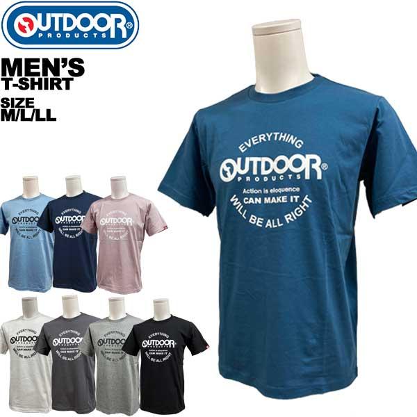 [素材]【本体】綿100％【リブ部分】綿95％　ポリウレタン5％[サイズ]チェスト【M】88-96【L】96-104【LL】104-112[特徴]アウトドアのプリントロゴTシャツ。