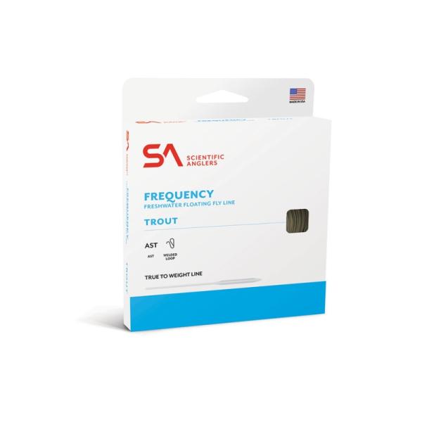 Scientific Anglersの基本ライン、フリークエンシーシリーズのオールラウンドトラウトラインフリークエンシィの基本ライン。デリケートで正確なプレゼンテーションを身上とするオールラウンドトラウトライン。ジャパンカスタムとしてDT3...