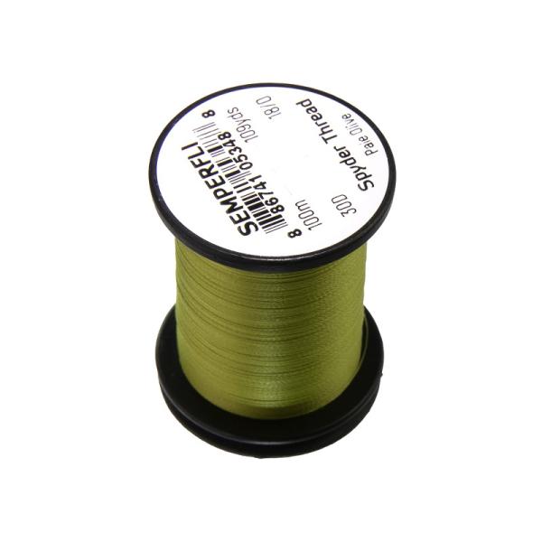 繊細なフライタイイング用極細スレッド18/0(30D)でありながら約400gの破断強度を持つ、とても細く、そしてとても強いポリエステル製のマイクロフライ用スレッドです。その特徴はノンワックスで2本のスレッドが軽く撚られている事。そのまま巻い...