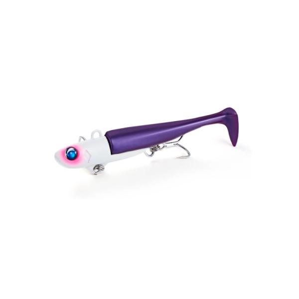 ■対青物最後のピースプラグ、ブレードジグ、メタルジグでは青物に反応させる事が出来ない。そんなときの最後のピースこそワームでした。ジャクソンオリジナルのジグヘッドは、ワームのズレを軽減させる大型のキーパーを採用し、青物のセカンドバイトにも対応...