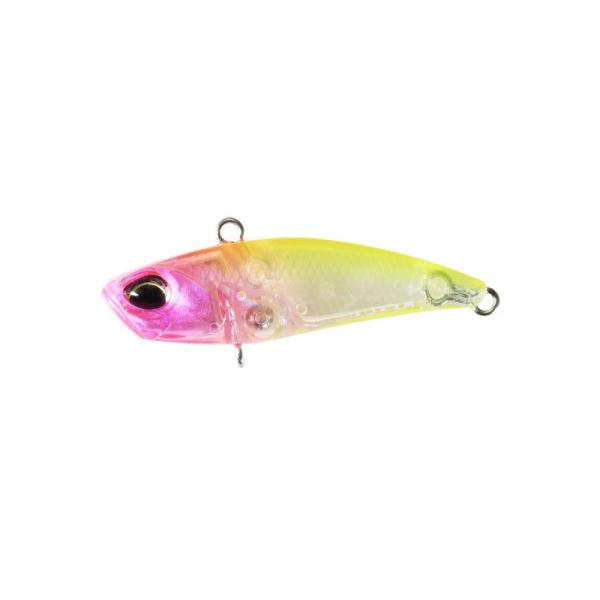 中空ボディの本格派マイクロバイブレーションDUO　TETRAWORKS BIVIデュオ　テトラワークス ビビ●Color：CLA0602 クリアピンクヘッドチャート●Length：40mm●Weight：3.8g●Type：シンキング●Ho...