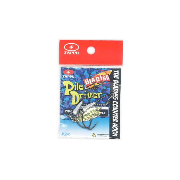 オリジナルブレード装着でアピール力がアップ！パイルドライバーにウエイトが装着されているパイルドライバーカウンターにオリジナルブレードを装着したモデル。スイミング時、 フォール時に、 ブレードが艶かしく輝きバイトを誘発。 シャッドテールワーム...