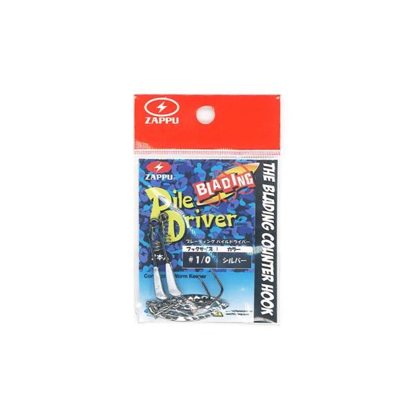 オリジナルブレード装着でアピール力がアップ！パイルドライバーにウエイトが装着されているパイルドライバーカウンターにオリジナルブレードを装着したモデル。スイミング時、 フォール時に、 ブレードが艶かしく輝きバイトを誘発。 シャッドテールワーム...