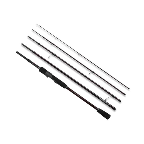 モバイル性能に優れた5ピースエギングロッド旅行先や電車での釣行に便利な5ピースのエギングロッド。仕舞寸法53.5cm(805ML)とコンパクト設計。2.0号〜3.5号のエギに対応するバーサタイルなミディアムライトアクション。専用のセミハード...