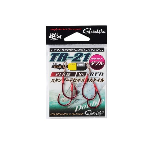 小型のジグ、ミノーからスプーンまで、あらゆるルアーに対応するスイミングフックのニュースタンダード■ネイティブトラウトからソルトショアゲームまで、広範なシチュエーションに対応します。■PE仕様の「スモールループアイ」が適度な遊動性を保持しター...