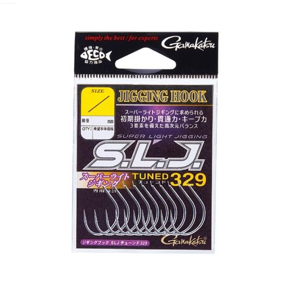 S.L.J.のパイオニア中村豪監修、スーパーライトジギング専用設計！S.L.J.に求められる、初期掛かり、貫通力、キープ力を融合させた高次元バランス設計。ワーム329をベースにフックプロスタッフ中村豪とタッグを組みゼロベースから設計をスター...