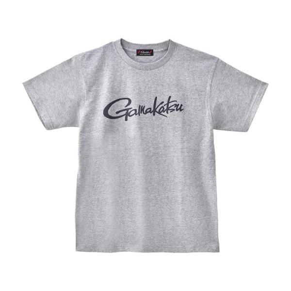 定番GamakatsuロゴTシャツ■柔らかくて着心地が良いので普段着やインナーとしても最適。Gamakatsu　GM3711がまかつ　GM3711 Tシャツ(筆記体ロゴ)●品名コード：GM3711●カラー：グレー●サイズ：LL●身長：170...