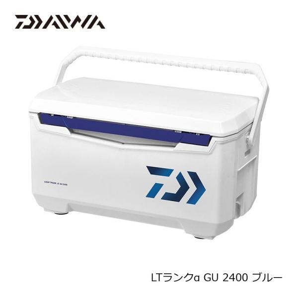 トランク型クーラー最軽量のライトトランクが、更に軽く、更に使いやすくなって新登場。対象魚に合わせて選べる32リットルと24リットルの2サイズロングボディーで大型〜中型魚までスッポリ収納（32L：内寸56.5cm、24L：内寸46.5cm）ダ...