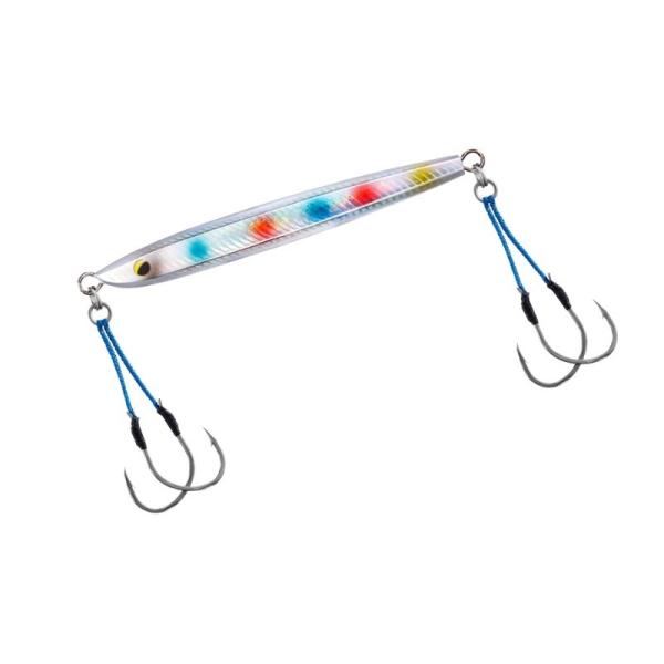 サクラマスを釣るために生まれたジグ！狙ったタナを外さない！ゆったりしたフォールを実現させるため、低比重金属、亜鉛を採用！サクラマスジギングにおいて最も重要な事は、狙ったタナを攻めること。少しでもタナからズレてしまうと一気に喰わなくなり、狙っ...