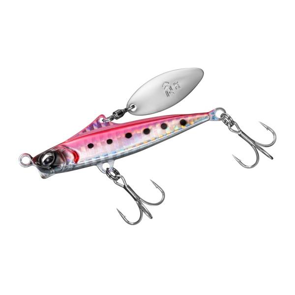 サゴシ、青物、フラットフィッシュなどなど…プラグ感覚で使える軽比重合金製ぶっ飛びブレードシンキングペンシル！ボディ素材に軽比重合金を採用。一般的なメタルジグよりも比重が軽い為、プラグのようにスロー〜ミディアムリトリーブスピードで使用できる使...