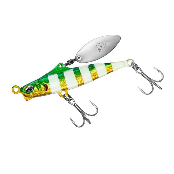 サゴシ、青物、フラットフィッシュなどなど…プラグ感覚で使える軽比重合金製ぶっ飛びブレードシンキングペンシル！ボディ素材に軽比重合金を採用。一般的なメタルジグよりも比重が軽い為、プラグのようにスロー〜ミディアムリトリーブスピードで使用できる使...