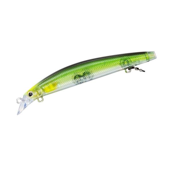 イカリの高さを調整できる2WAYルアー！後方に軟質材で出来たハリスキーパーがあり、そのハリスキーパーにハリスを挟み込むことにより、イカリの位置を高くし、根掛りのリスクを減らし、浅場攻略が可能。また、通常使用においても、従来のAYUINGミノ...