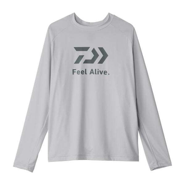 ■猛暑から身体を守る快適なラッシュガード接触冷感、UVケア、吸水速乾性を兼ね備えたICEDRY素材のラッシュガード。軽い着心地ながら遮熱性にも優れ、太陽の熱線を遮蔽し、衣服内温度の上昇を抑える。DAIWA　DE-6225ダイワ　DE-622...