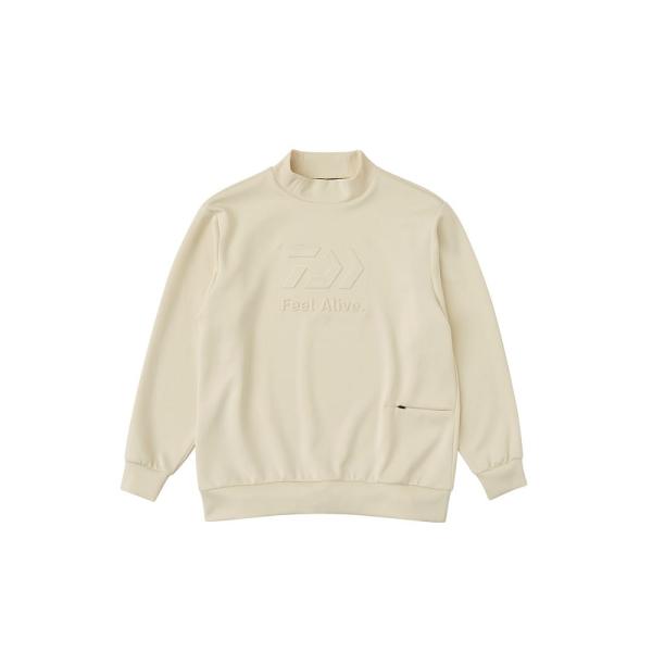 レインウェアの中着として使い勝手の良いスウェットシンプルで普段着にも着用しやすいスウェット。加えて肌面側には遠赤外線を発するダンロテック素材を使用し、極寒時の釣りをサポートする。冷気の侵入を低減するモックネック仕様。腰部分には釣行時でも安心...