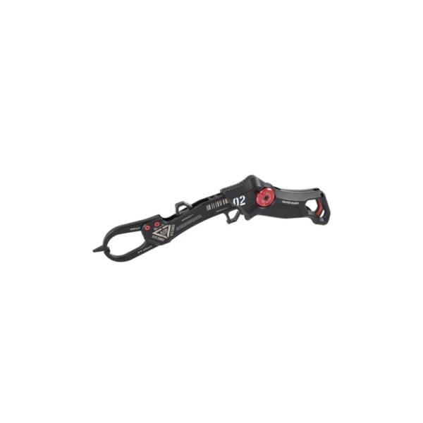 ●クローズ、オープン時どちらの形態でも使用できる『2wayタイプ』のフィッシュグリップ●人間工学に基づき立体的にデザインされた軽量樹脂グリップを採用!握りやすさが大幅にUP!●閉じた魚の口でもガッツリ掴める!先端に角を装備したユニコーンクロ...