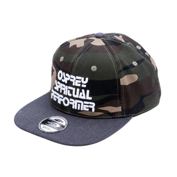 実釣面での機能を兼ね備えたボディに、フロントには立体的な「Osprey Spiritual Performer」の刺繍が施された一品。●つば裏はブラック仕様で光の乱反射を抑え本格派の釣りアングラーにも◎！●オリジナルシールやO.S.Pロゴが...