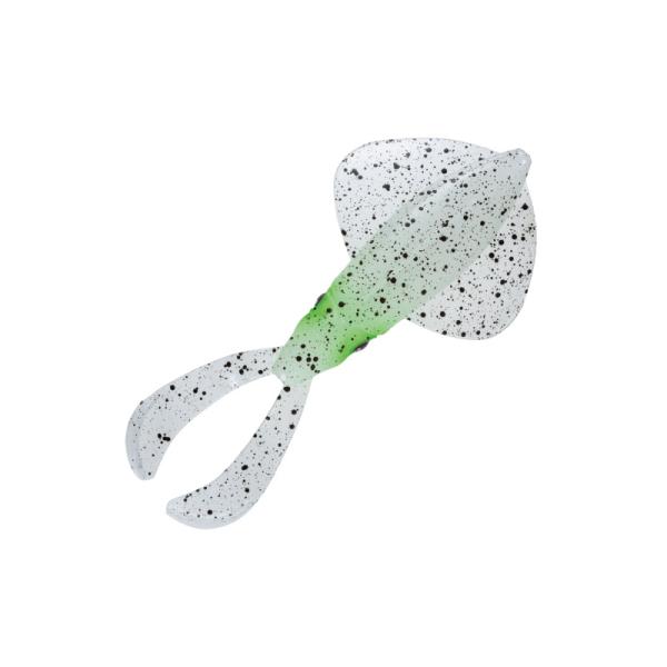 イカワームの決定版に3.5インチが登場！■エンペラーとテールの艶かしい動きが魚を誘う！ひらひらと動くエンペラーは、正に生きイカ！さらに触腕の動きが加わったダブルアピール効果でイカを捕食する全てのフィッシュイーターを刺激します。ボトムレンジ狙...