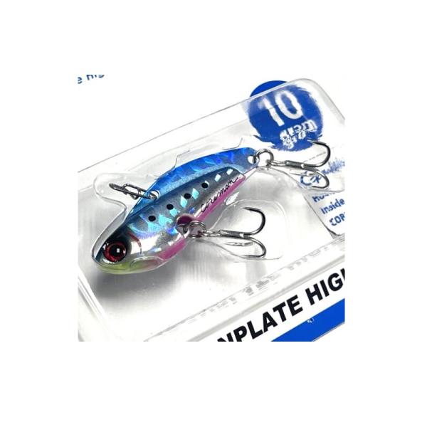 アイアンプレート ハイ＆ローに、極小サイズの10ｇが新登場。難攻不落のマイクロベイトパターンに対応します。小型軽量なのでシャローエリア攻略への幅が大きく広がります。食わないボイルは超表層の早巻きで試してみてください。ボトムでのリフト＆フォー...